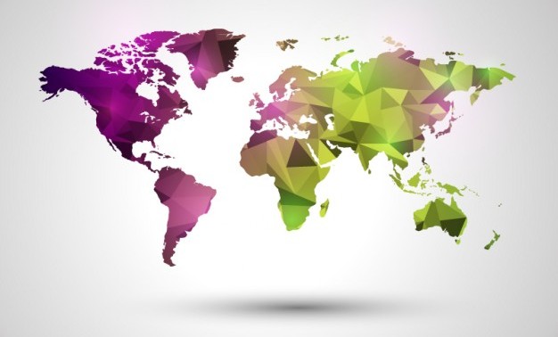 25 Free Vector World Maps – Creatives Wall