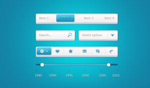 Free web design elements for your next project - Creatives Wall