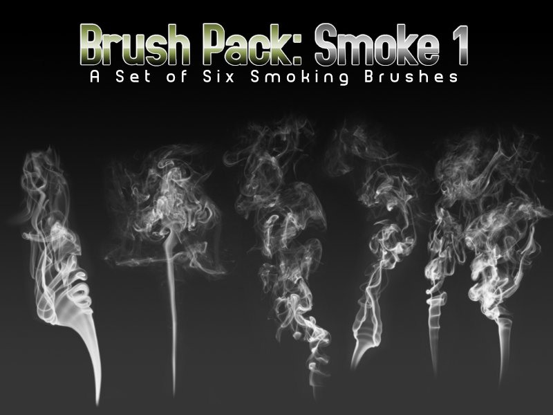 25 Set Of Free Smoke Photoshop Brushes - Creatives Wall
